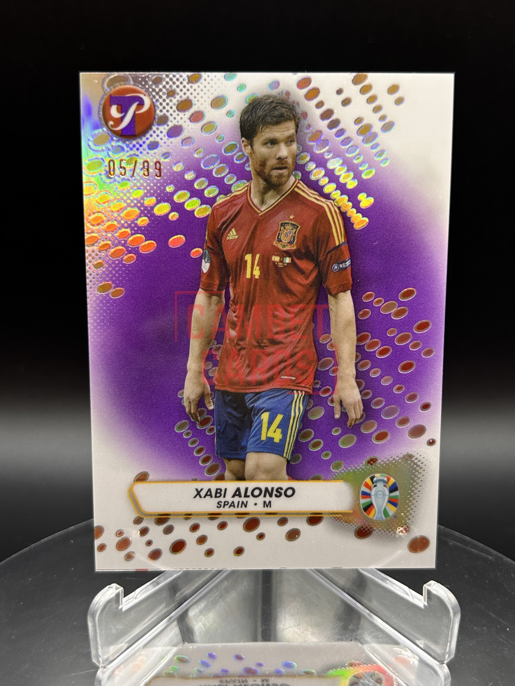 Xabi Alonso /99 számozott focis kártya - Topps Pristine - Sp